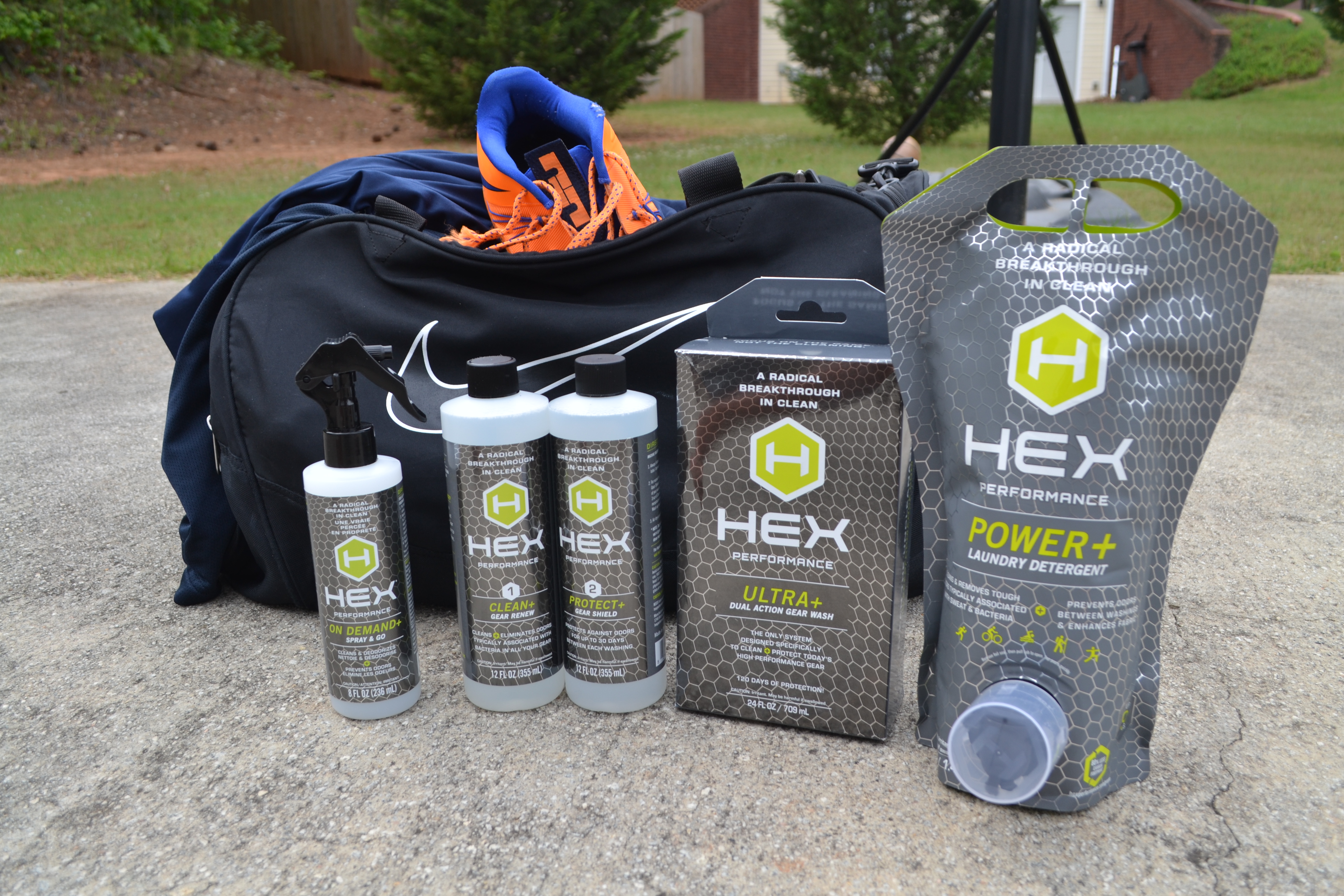 My Son's Stinky Sports Clothes + HEX Performance Review (College Update ...